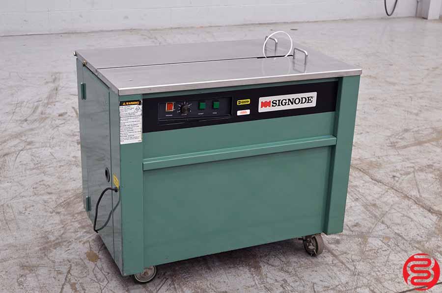 Lot #108: 1996 Signode MST Semi-Automatic Strapping Machine - WireBids